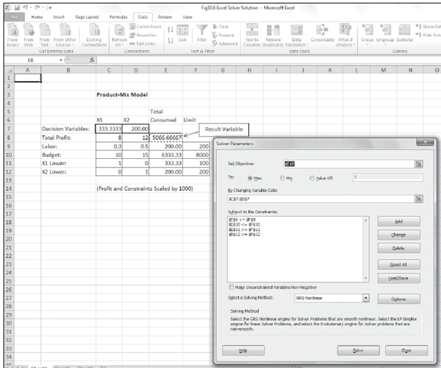Solved Solve the MBI product-mix problem described in this | Chegg.com