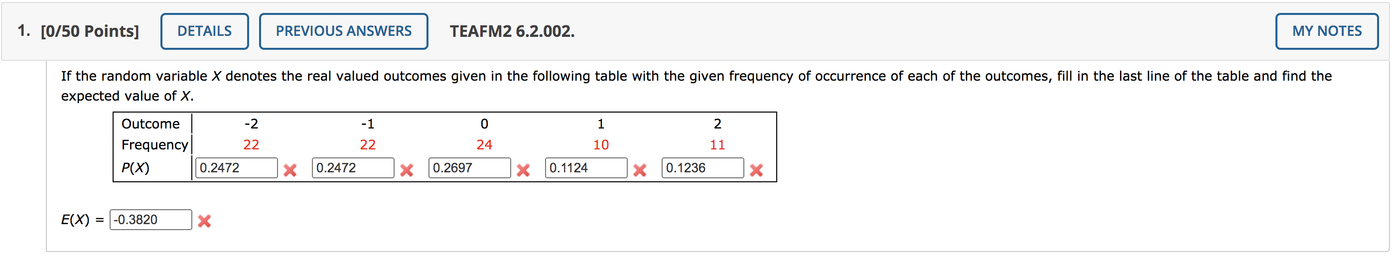 Solved 1 050 Points Details Previous Answers Teafm2 