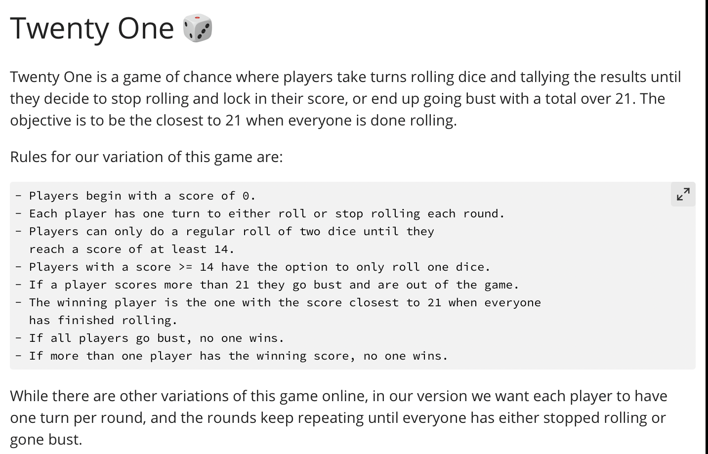 Solved Create a function end_of_game(players) that takes a | Chegg.com
