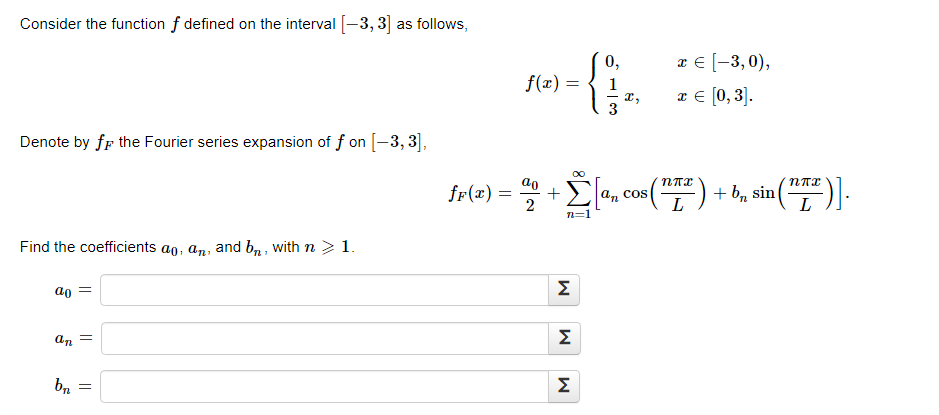Solved Consider the function \\( f \\) defined on the | Chegg.com