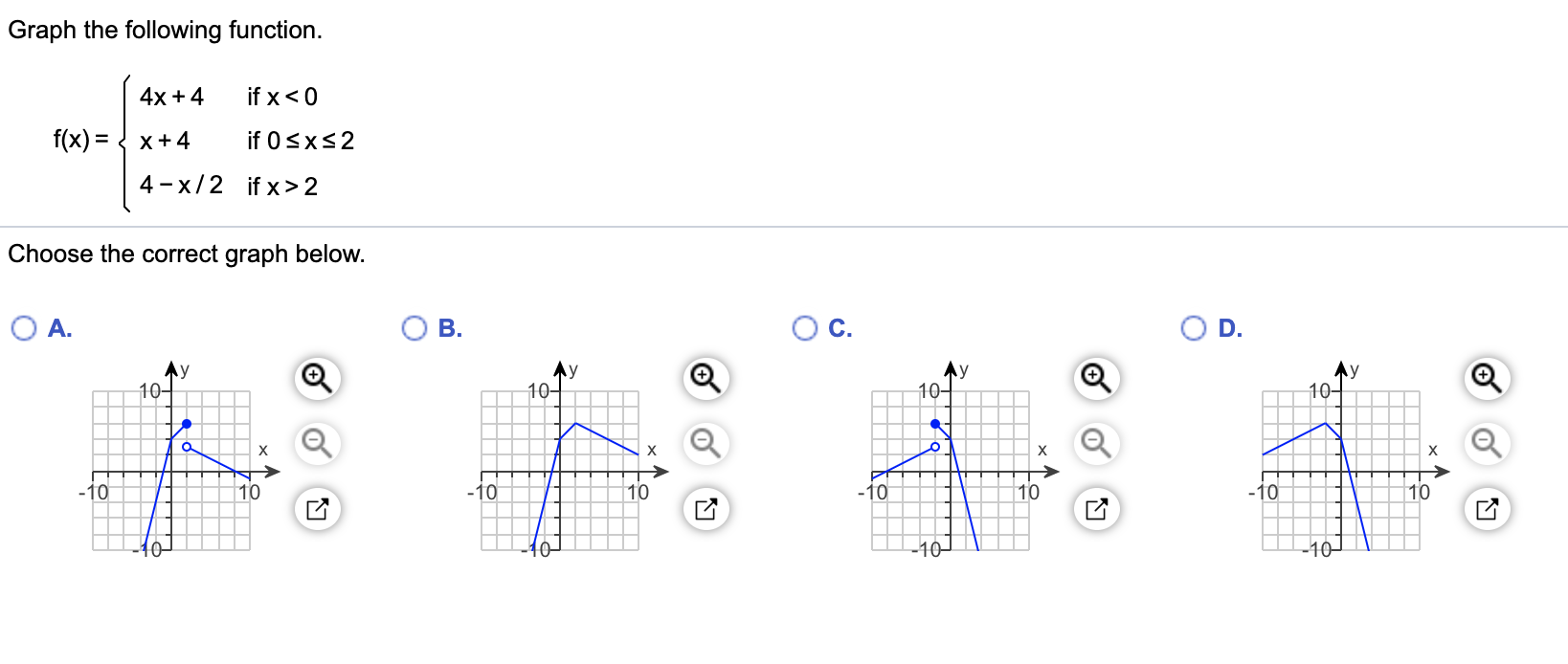 Solved The range of f(x) = arccos (x) is: O[-21 OC. [0,1] | Chegg.com