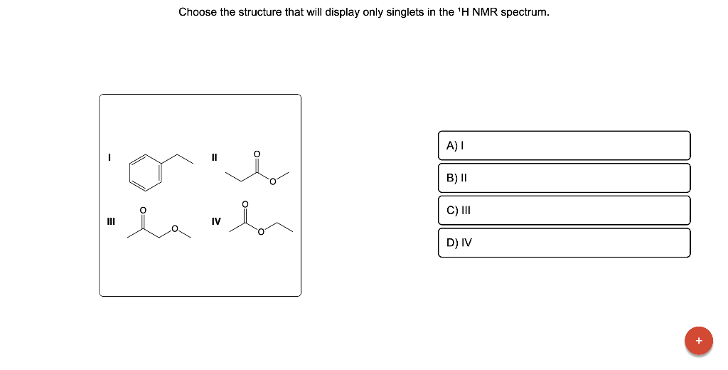 Solved The Image Below Shows A Portion Of A 1h Nmr Spectrum