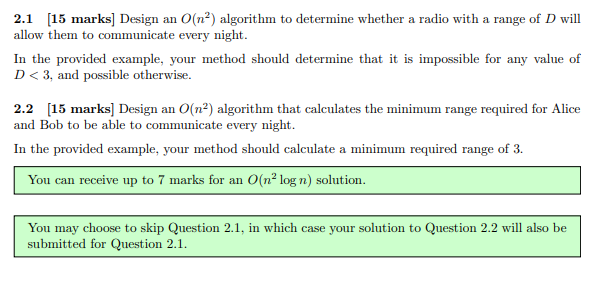 Solved [30 marks] Alice and Bob are bored of the park, and | Chegg.com