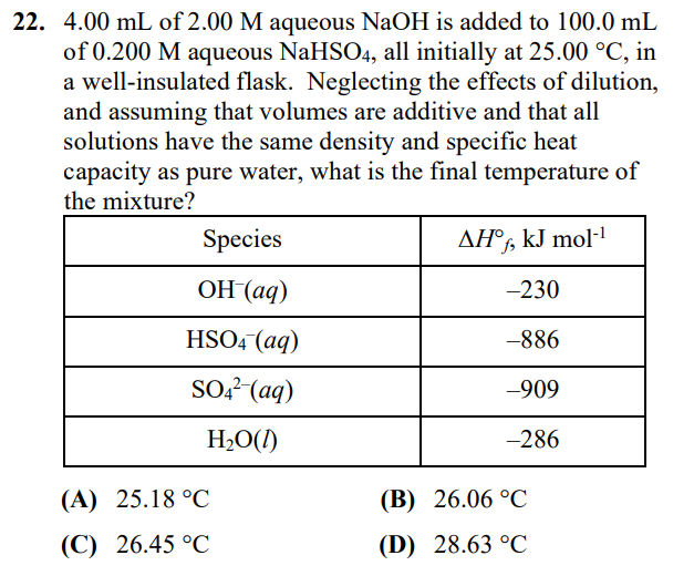 Solved 2. 4.00 mL of 2.00M aqueous NaOH is added to 100.0 mL | Chegg.com