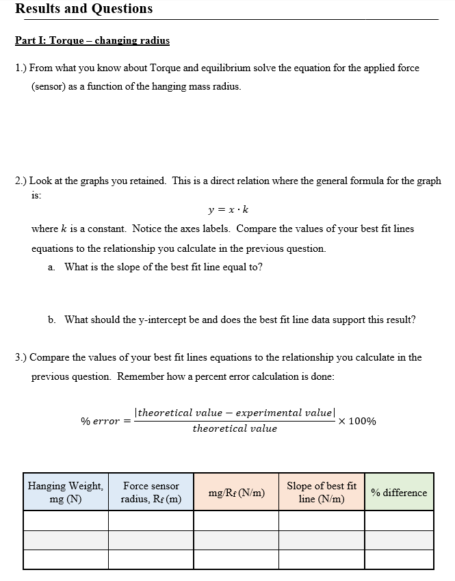 Summation of Torque Step 0 Background Torque Torque | Chegg.com