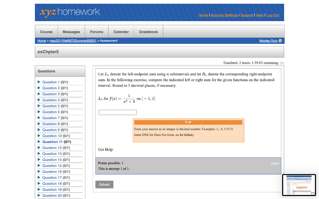 Solved xyzhomework Home | Account Settings | Support I Help | Chegg.com
