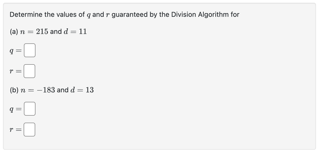Solved What Are The Greatest Common Divisors And The Least