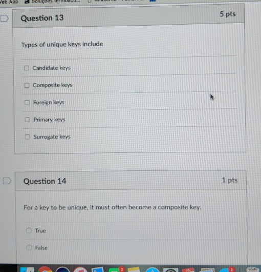 Solved 1 pts D Question 11 MS Access would be considered an | Chegg.com Solved 1 pts D Question 11 MS Access would be considered an | Chegg.com