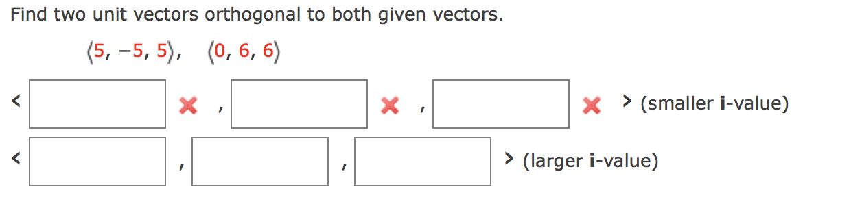 Solved Find two unit vectors orthogonal to both given | Chegg.com Solved Find two unit vectors orthogonal to both given | Chegg.com