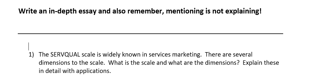 Solved Write an in-depth essay and also remember, mentioning | Chegg.com