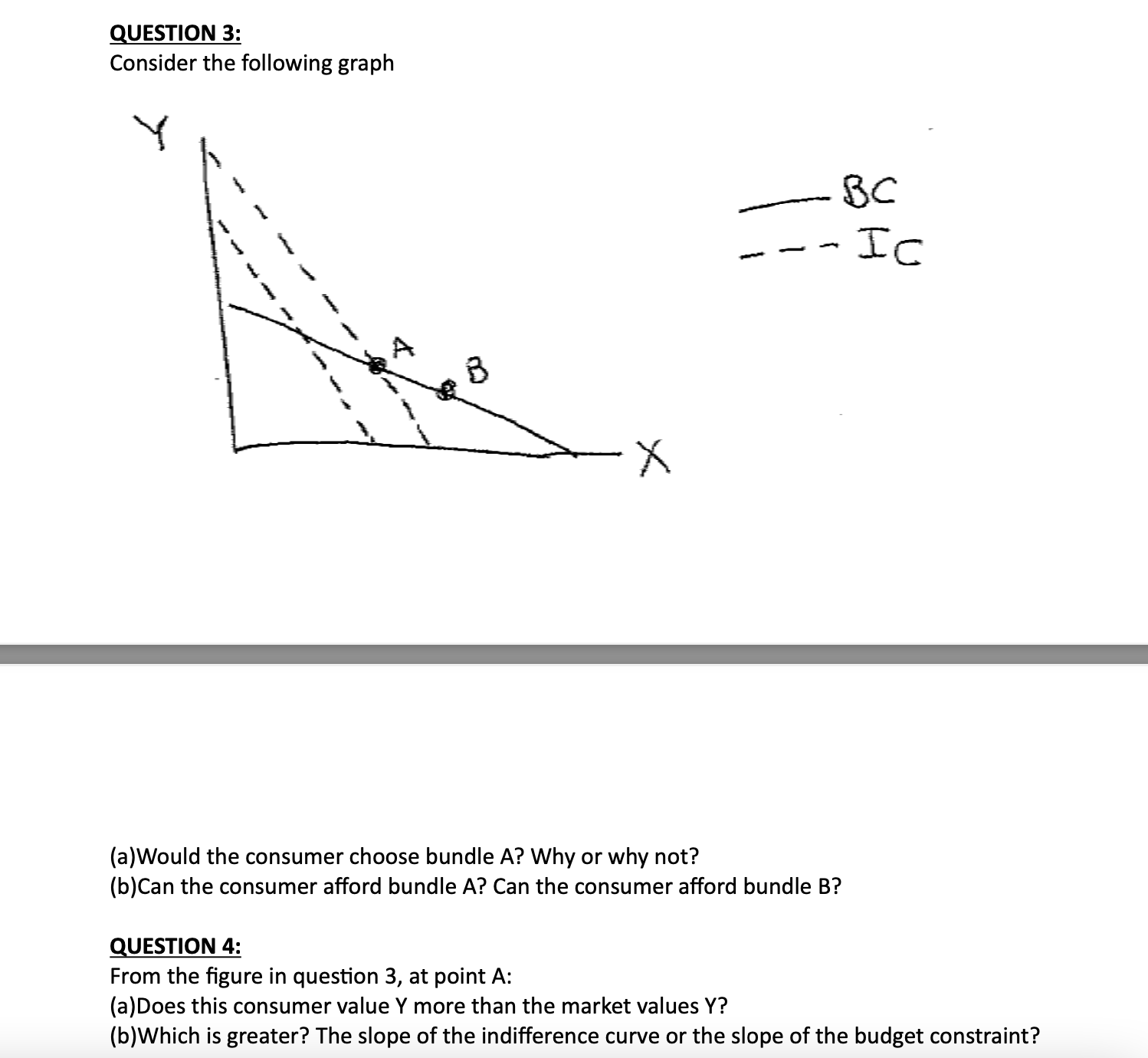 Solved Question 3 Consider The Following Graph A Would The Chegg