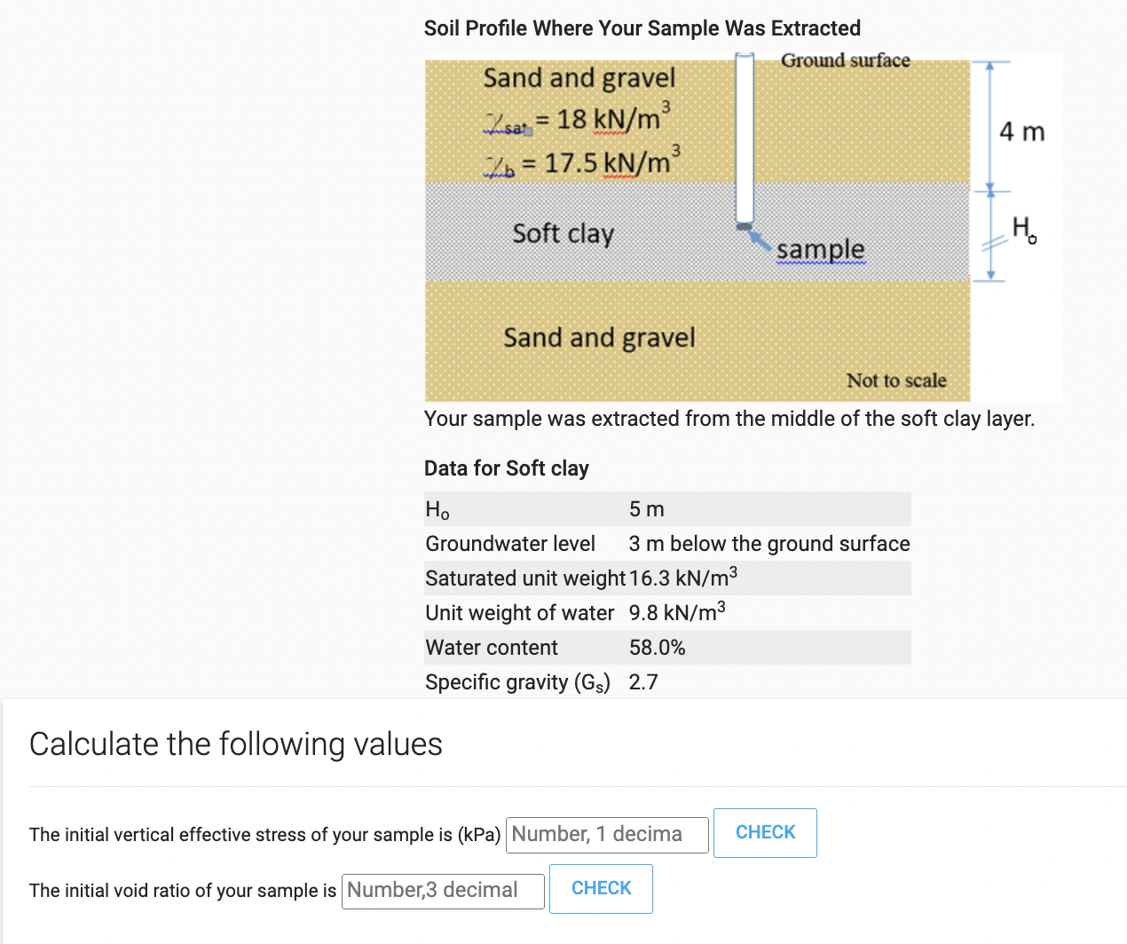 Solved Your sample was extracted from the middle of the soft | Chegg.com