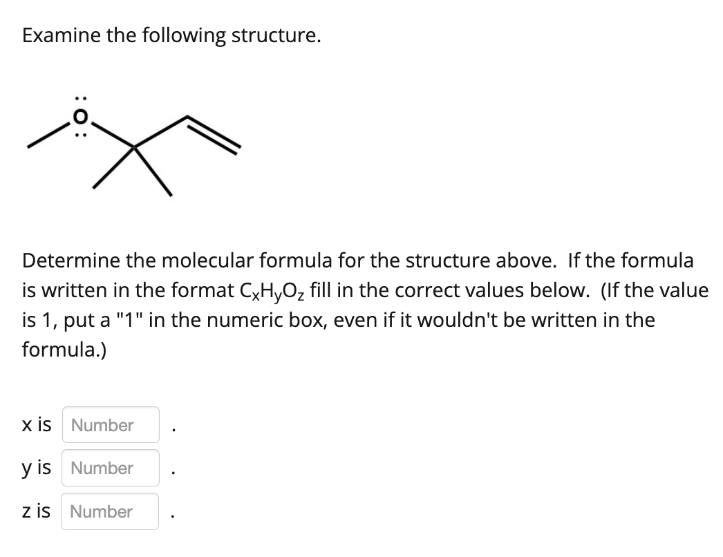 Solved Examine the following structure. Determine the | Chegg.com