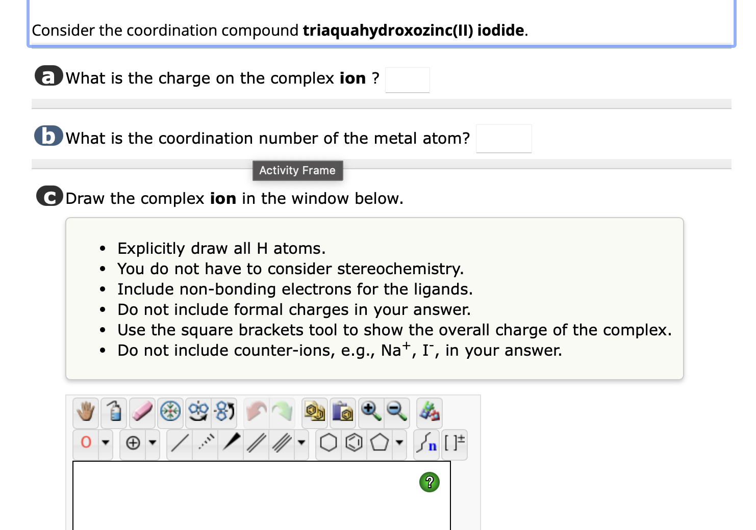 Solved Consider the coordination compound | Chegg.com