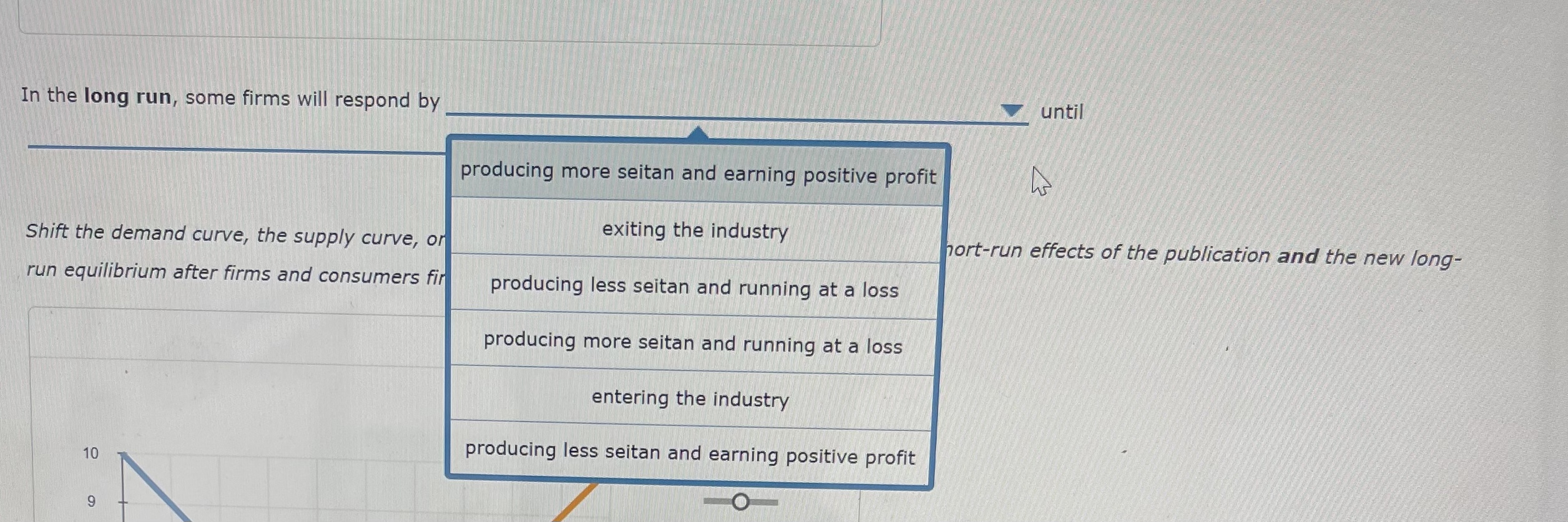 Solved 8. Short-run and long-run effects of a shift in | Chegg.com