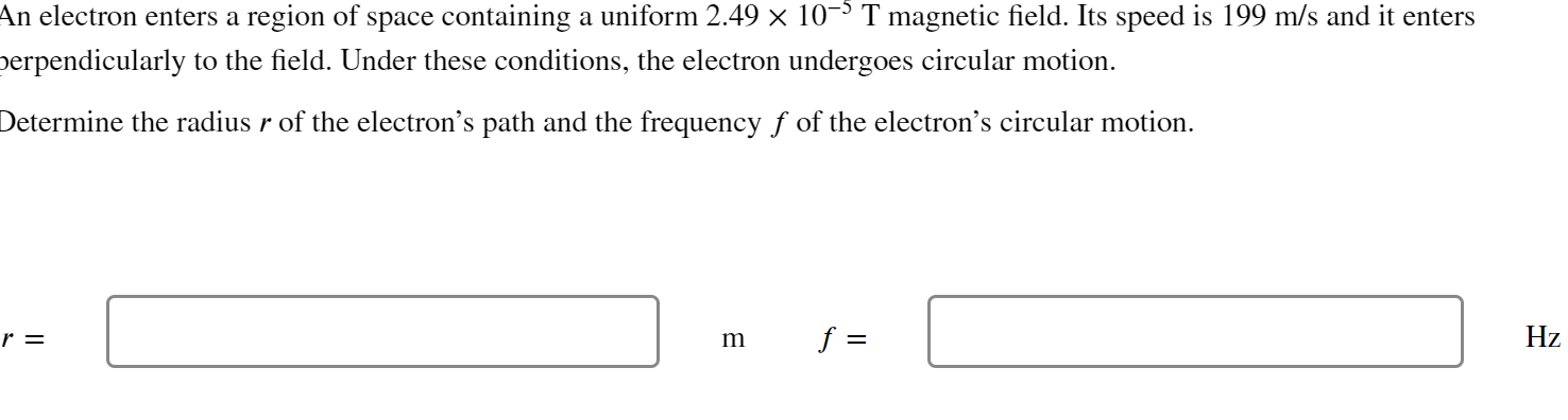 Solved An ﻿electron enters a region of ﻿space containing a | Chegg.com
