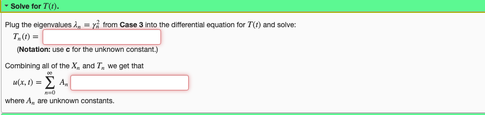 Solved (1 point) In your answers below, for the variable a | Chegg.com