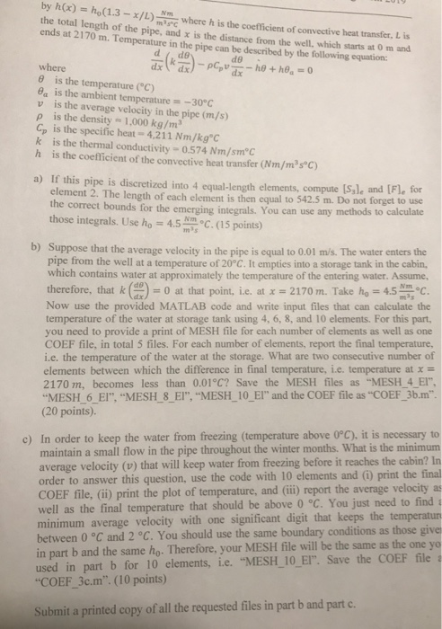 Solved (3) (Modified from the textbook) It is necessary to | Chegg.com