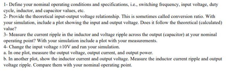 Solved The deliverables include a written report, simulation | Chegg.com