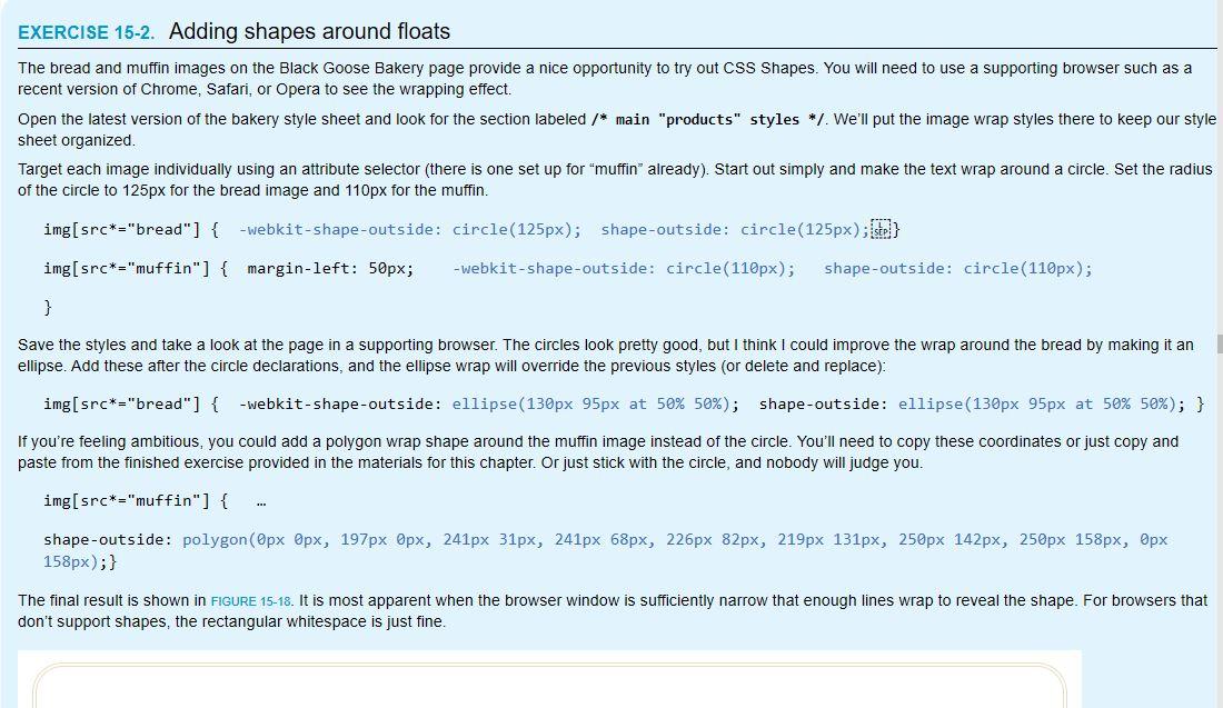 In the exercises in this chapter, we'll make further | Chegg.com