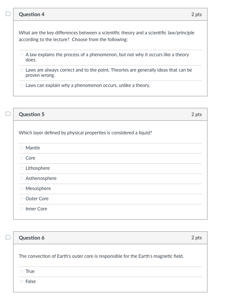 Solved What are the key differences between a scientific | Chegg.com