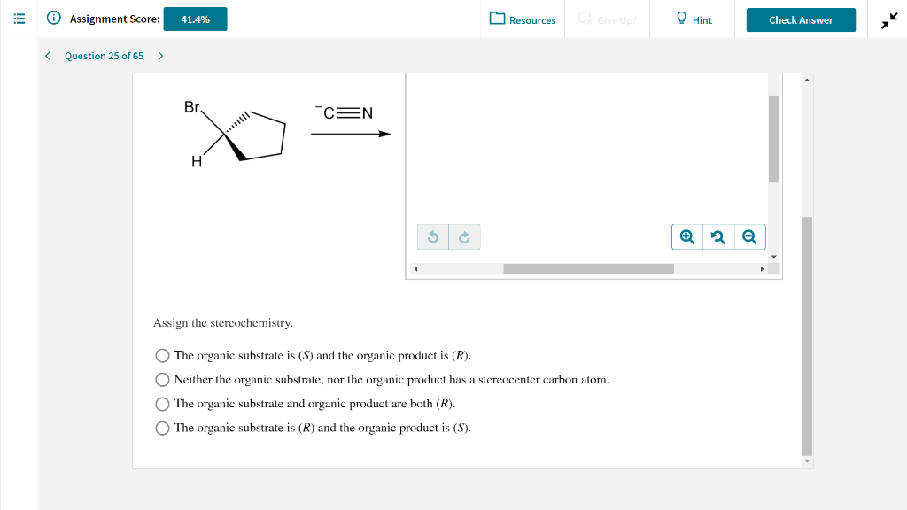 Solved Assignment Score: 41.4% Resources - Give Up? Hint | Chegg.com