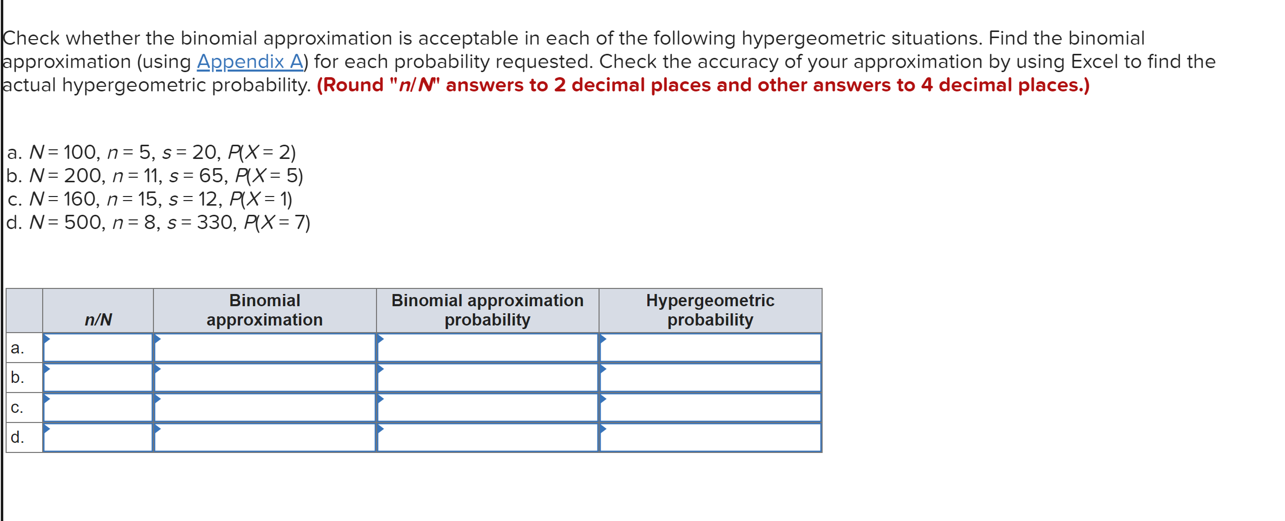 Solved Check Whether The Binomial Approximation Is