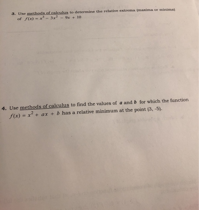 Solved 1. A continuous function f satisfies the following | Chegg.com