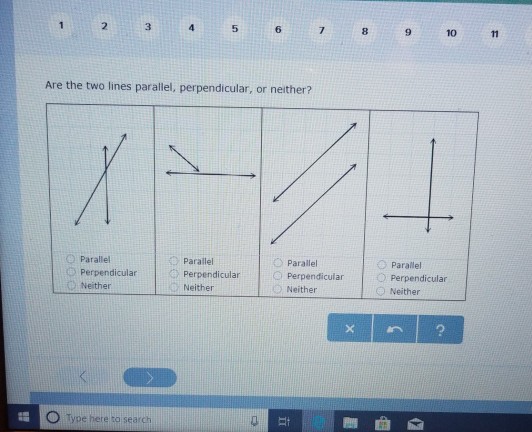 Solved 2 3 5 6 9 10 Are the two lines parallel, | Chegg.com