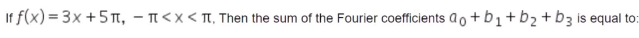Solved If f(x) = 3x +51, - 1 | Chegg.com