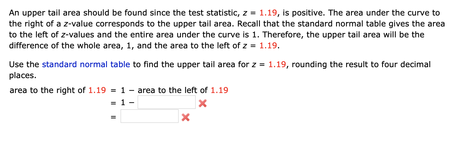 Solved An upper tail area should be found since the test | Chegg.com