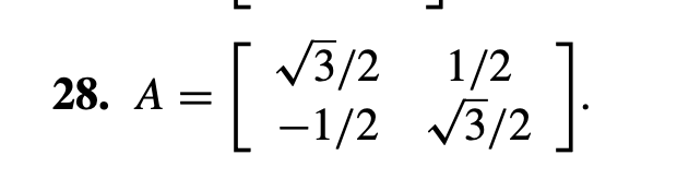 Solved An n×n matrix A is called orthogonal if AT=A−1. For | Chegg.com