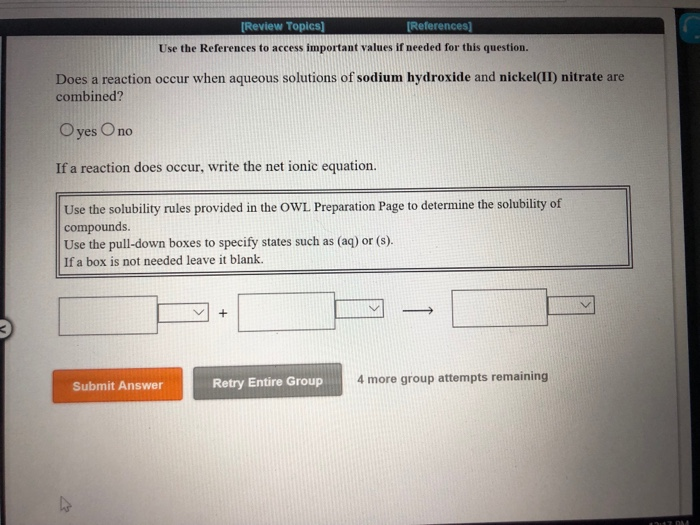 Solved Use the References to access important values if | Chegg.com