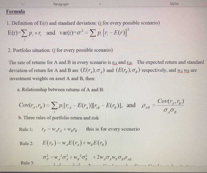 Solved A portfolio's expected return is 12%, its standard | Chegg.com