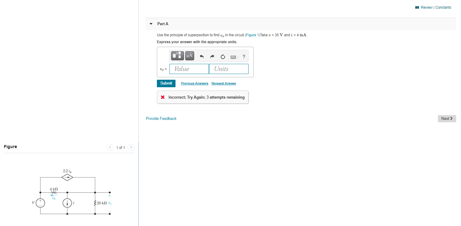 Solved M Review Constants Part A Use the principle of | Chegg.com