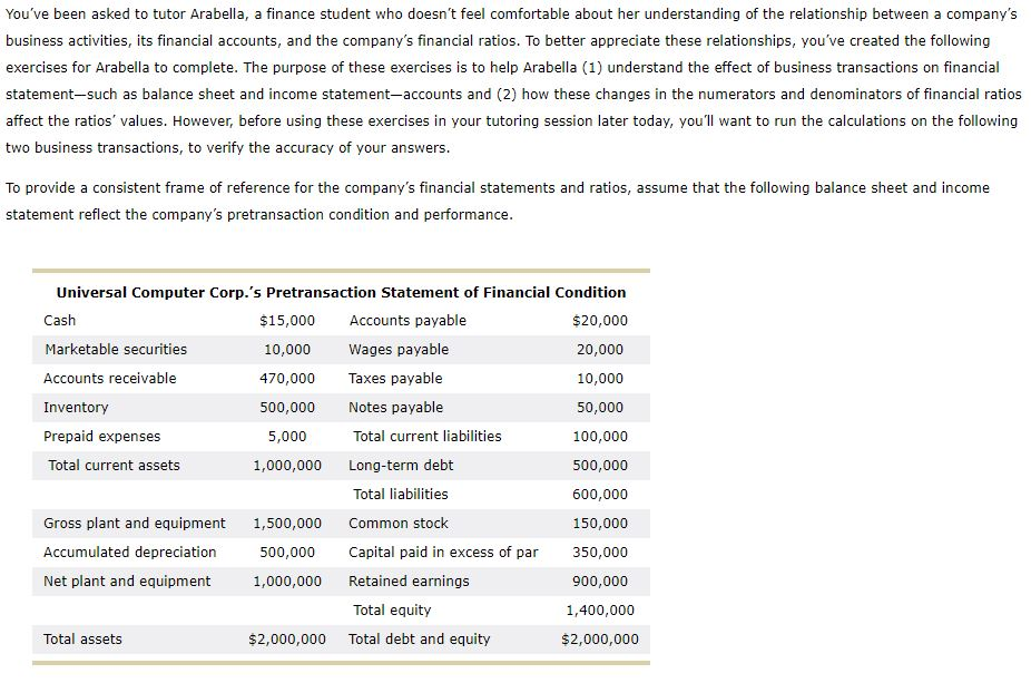 Solved (ALL of the drop-down options are either INCREASES, | Chegg.com