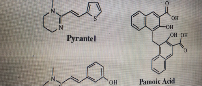 Solved How is Pyrantel pamoate thought to work (mechanism of | Chegg.com
