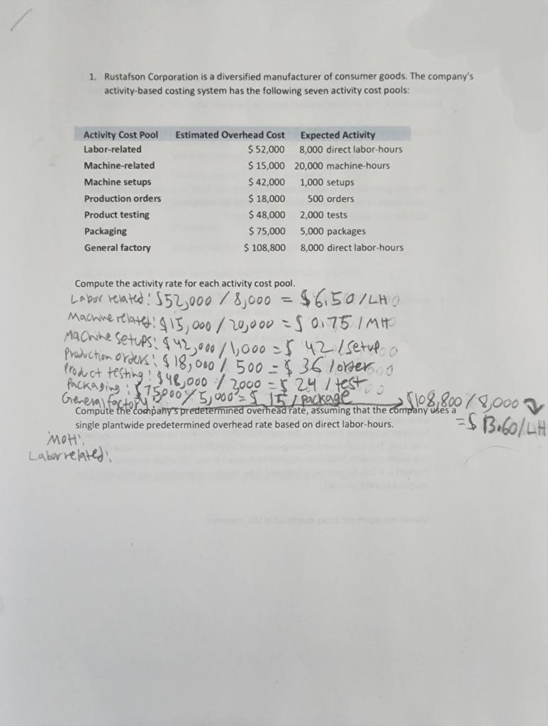 Solved Hello, I need some help figuring out an accounting | Chegg.com