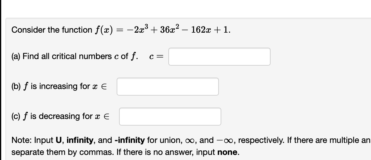 Solved Consider The Function F X 2x2−2x4 A F Is