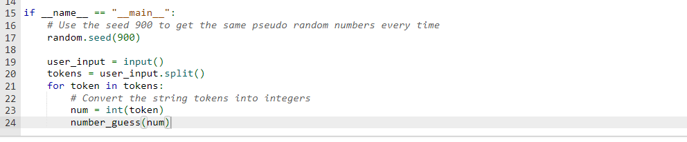 Solved 99 Lab Guess The Random Number Given The Code That 9615