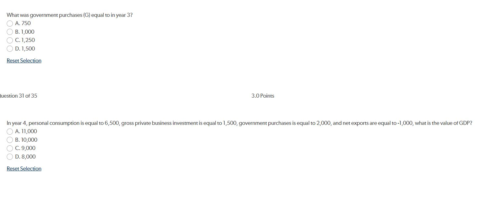 Solved Part 4 of 5 - GDP Expenditures Approach Use the table | Chegg.com