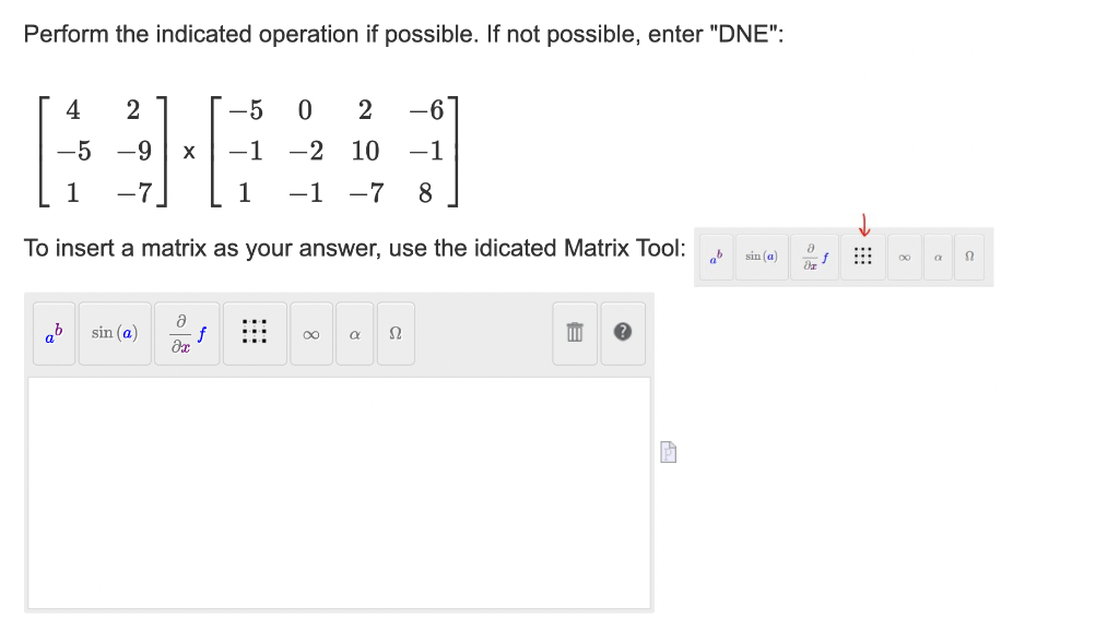Solved Perform the indicated operation if possible. If not | Chegg.com