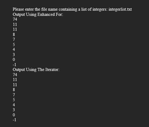 Solved In Java,Create a program can be done completely in | Chegg.com