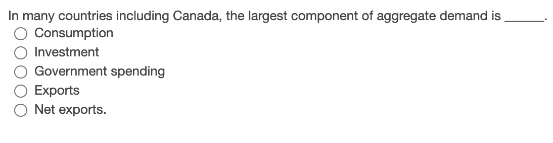 Solved In many countries including Canada, the largest | Chegg.com