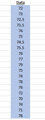 Solved My height is 79 Determine the mean and standard | Chegg.com
