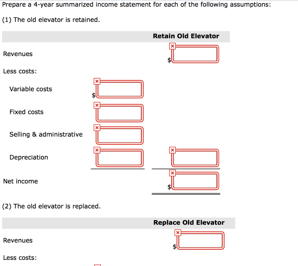 Solved Using Incremental Analysis Determine If The Old 6102