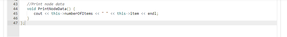 Solved Given main0, define an InsertAtFront0 member function | Chegg.com