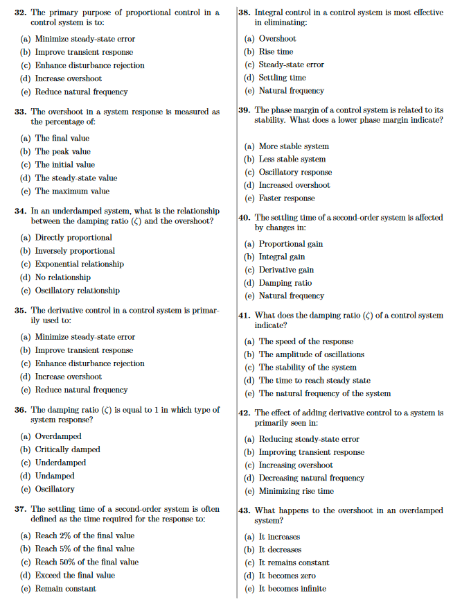 Solved 32. The primary purpose of proportional control in a | Chegg.com