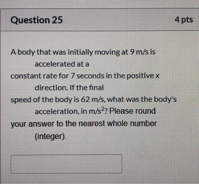 Solved Question 20 4 pts A projectile is shot vertically | Chegg.com