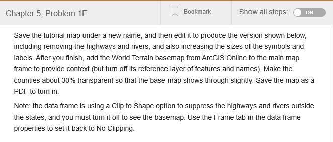 Chapter 5, Problem 1E Bookmark Show all steps: ON | Chegg.com